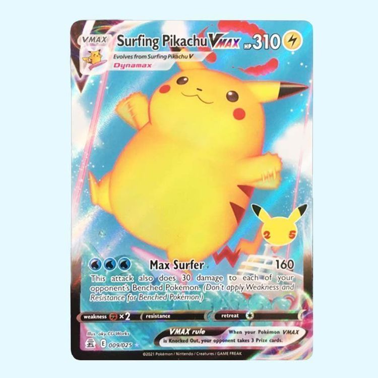 Pikachu Surfing Vmax // 9 // Celebrations - Pokémon - EN | Kaufen auf ...