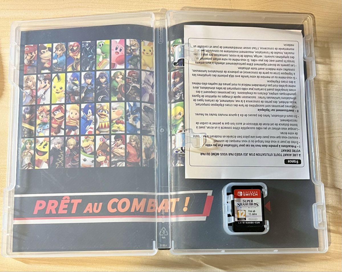 Super Smash Bros Nintendo Switch (D'occasion) à Grandevent pour CHF 35 ...