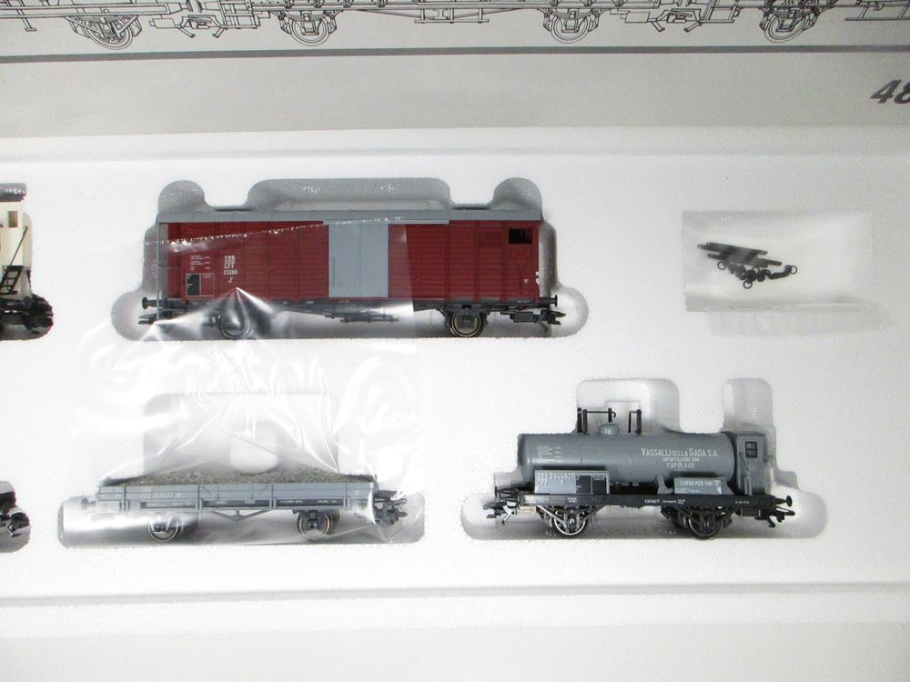Märklin H0 48803 SBB Wagenset "Historischer Güterzug" (Neu und ...
