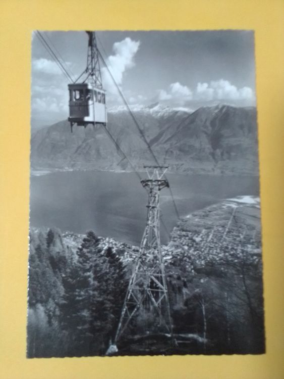 Funivia Locarno-Monte Bre-Cardada Tessin Luftseilbahn (Gebraucht) in ...