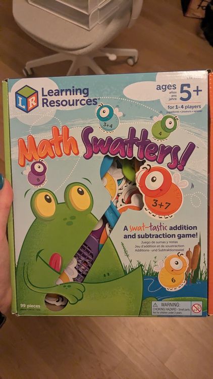 Mathe-Spiel "Math Swatters!" von Learning Resources, ab 5 (Neu (gemäss ...