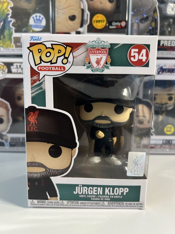 Funko POP! Football Liverpool Jürgen Klopp (Neu und originalverpackt ...