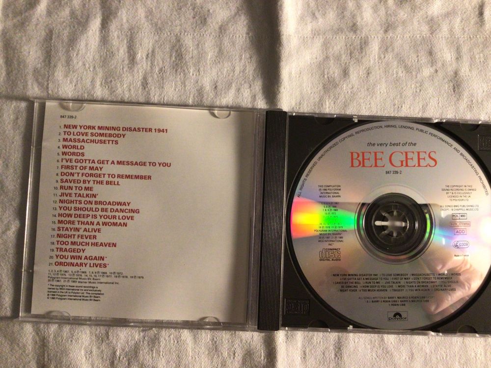 BEE GEES, The very Best, CD 1990 | Kaufen auf Ricardo