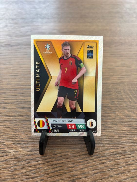 Topps Euro 2024 Ultimate XI De Bruyne (Neu und originalverpackt) in Bronschhofen für CHF 0.6 ...