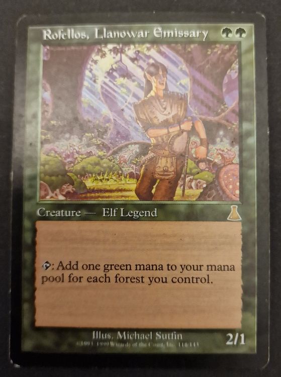 Rofellos, Llanowar Emissary, Magic the Gathering | Kaufen auf Ricardo