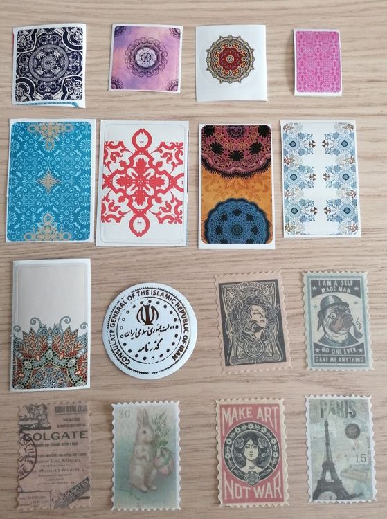 Sticker Sammlung, 37 Stk.+ Sammelmappe | Kaufen auf Ricardo