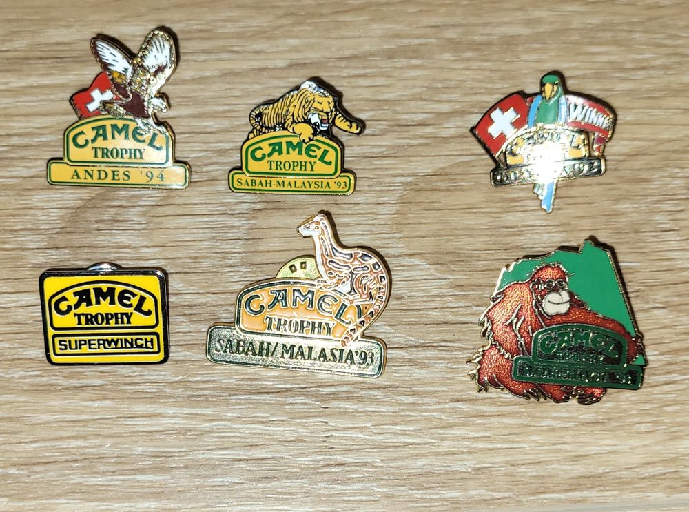 Camel Trophy 6 Pin's | Kaufen auf Ricardo
