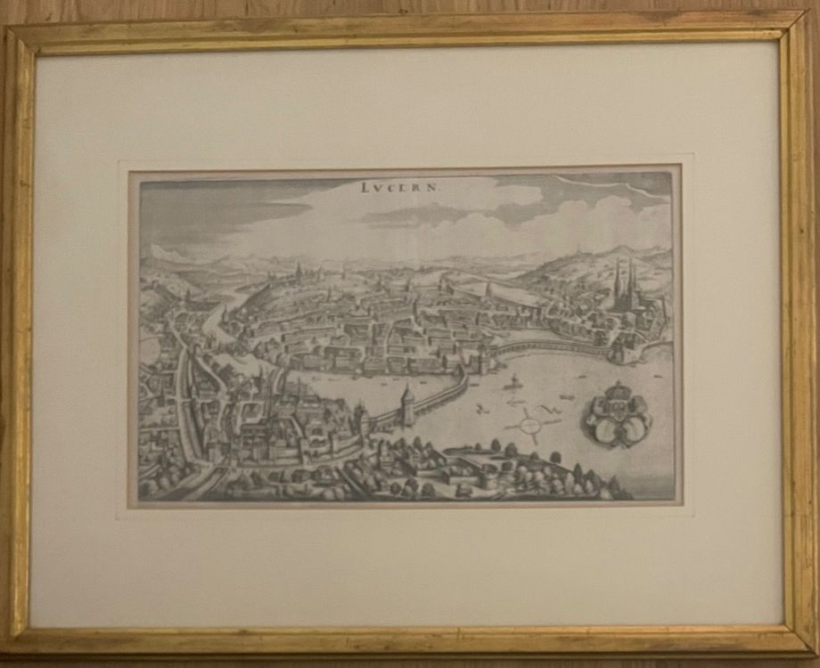 Matthäus I Merian (1593-1650) Kupferstich aus Luzern (Gebraucht) in Root für CHF 45 – mit ...