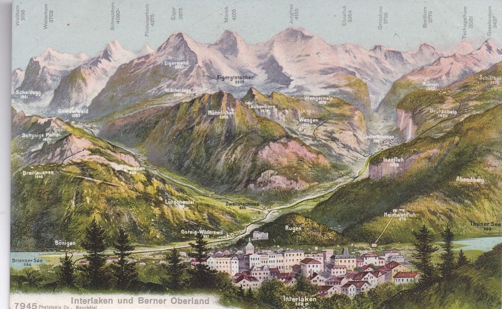 Interlaken und Berner-Oberland (F (Gebraucht) in Ruggell für CHF 0.5 – mit Lieferung auf Ricardo ...