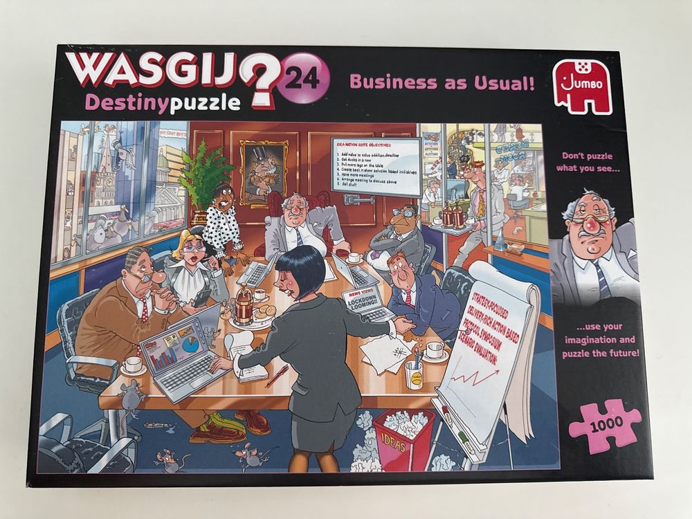 Wasgij Destiny 24 "Business as Usual" Puzzle, 1000 Teile (Neu (gemäss ...