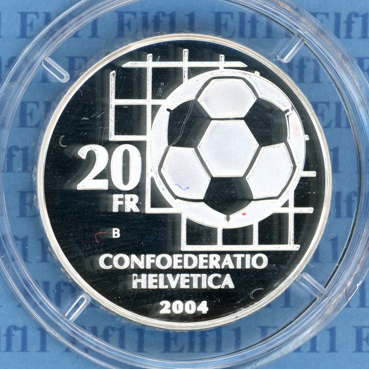 CHF__20.00 2004 100 Jahre FIFA oE PP 20 Franken (Neu (gemäss Beschreibung)) in Widnau für CHF ...