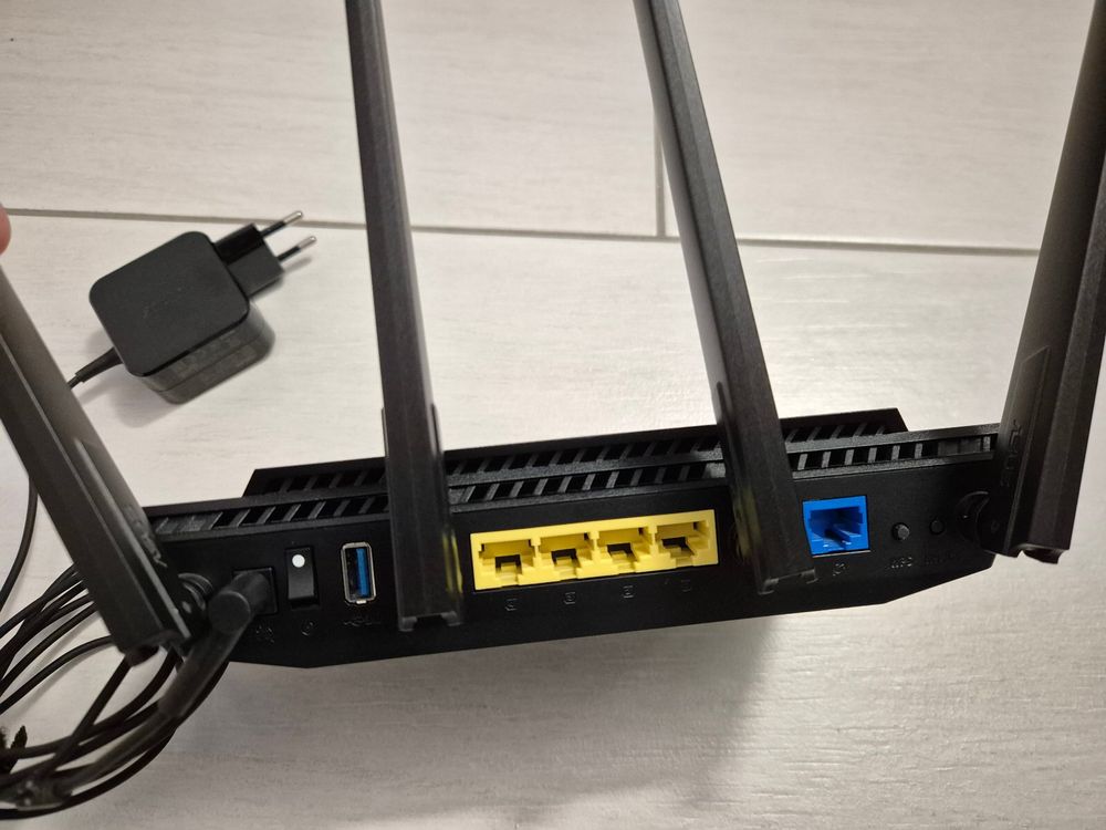 ASUS RT-AX58U AX3000 WLAN Router / Access Point Gigabit LAN (Gebraucht ...