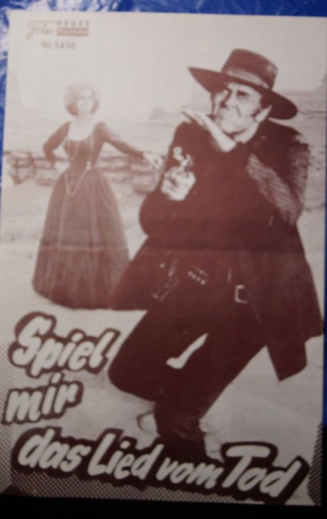 Filmprogramm „Spiel mir das Lied vom Tod“ 1968 Rarität! (Gebraucht) in ...