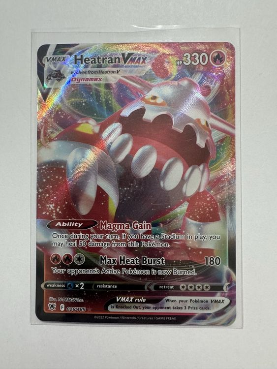 Heatran Vmax #026 Astral Radiance EN (Gebraucht) in Savigny für CHF 1 ...