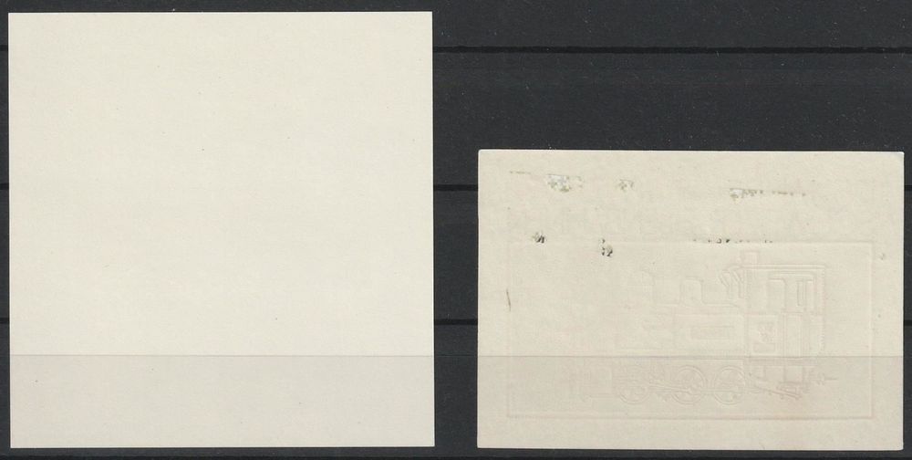 1972, 2 Vignetten "125 Jahre CH Eisenbahn", ab 1.- (Neu (gemäss Beschreibung)) in Turgi für CHF ...