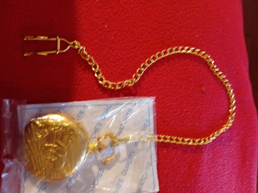 Elegante goldene Taschenuhr Mayelli Quartz - Neu & Original! (Neu und ...