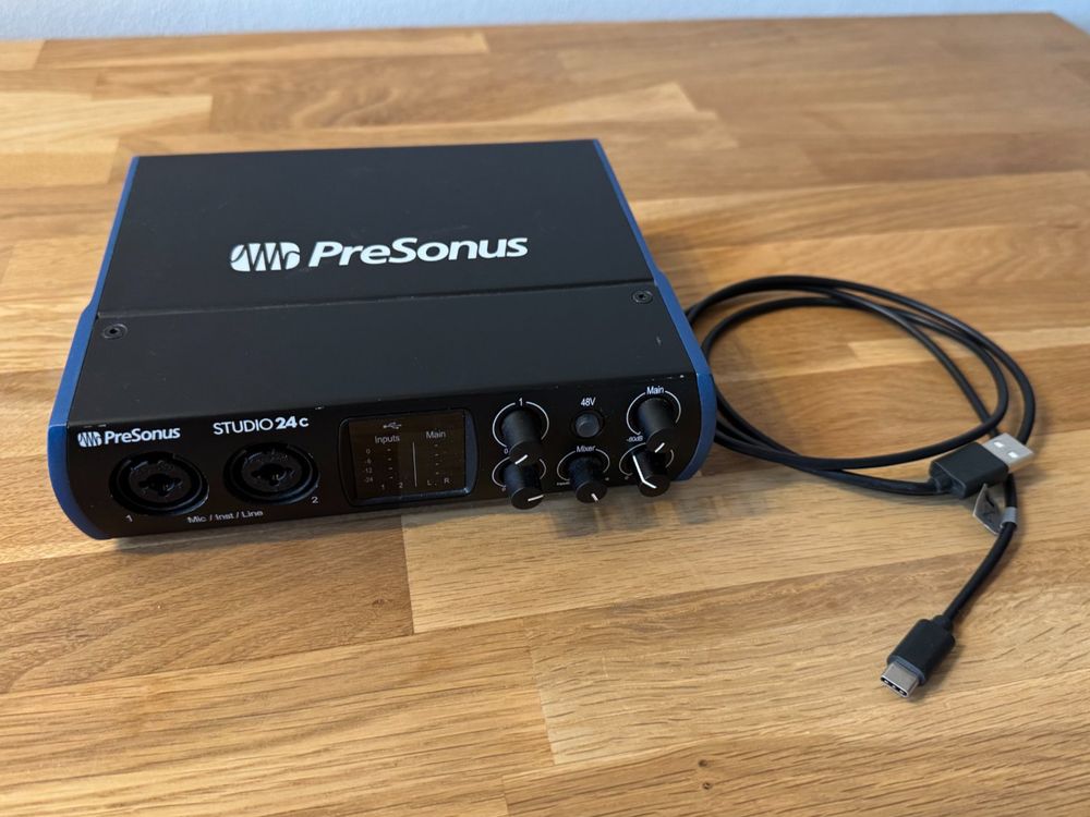 Presonus Studio 24c USB Audio Interface (Gebraucht) in St. Gallen für ...