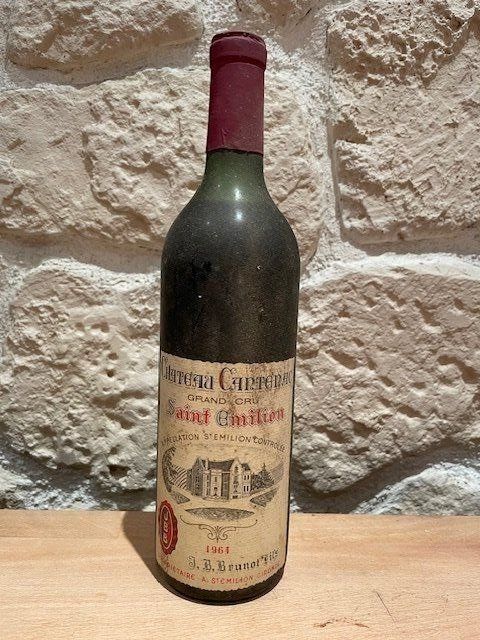 1 Château Cantenac 1964 Saint-Emilion Grand Cru * 60 ans * | Comprare ...