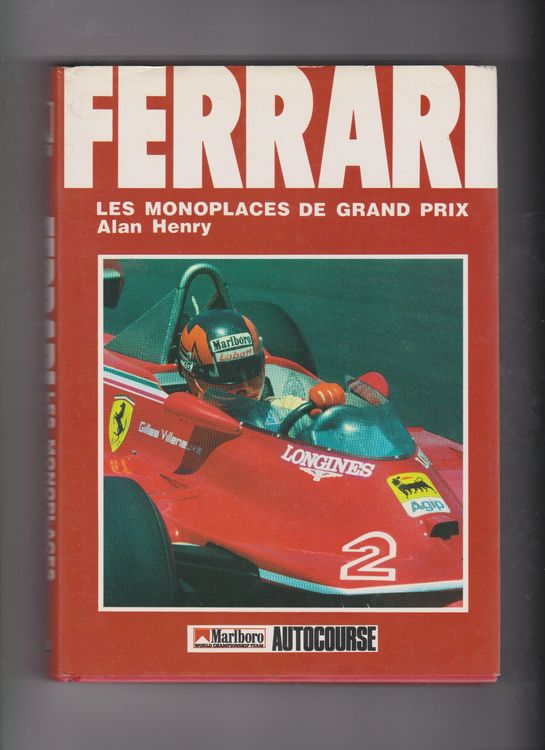 Livre Ferrari - les monoplaces de grand prix - Autocourse (Gebraucht ...