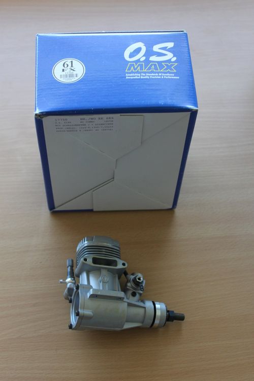Modellmotor O.S.Max 61 FX mit Schalldämpfer No. 17750 | Kaufen auf Ricardo