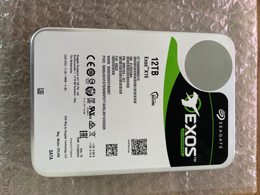 Seagate 12TB Exos X16 | Kaufen auf Ricardo