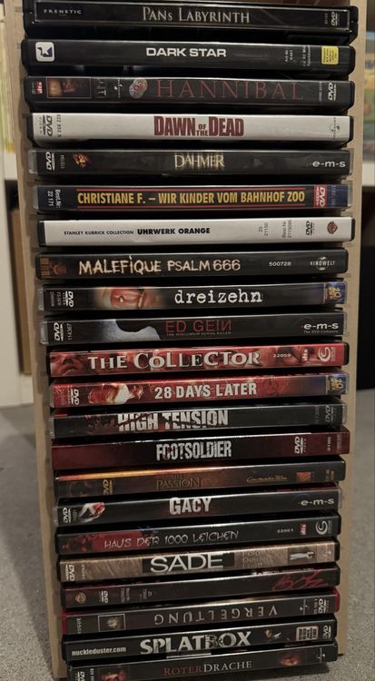 Horror / Splatter DVD Spezial Sammlung mit 20 Filmen | Kaufen auf Ricardo