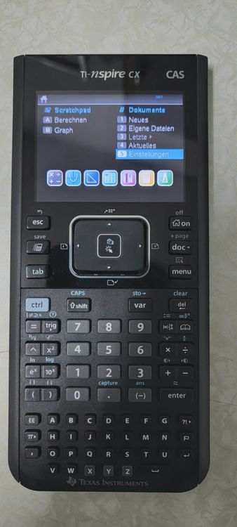 TI-nspire CX CAS Grafik rechner mint Touchpad (Gebraucht) in Reiden für CHF 59 – mit Lieferung ...