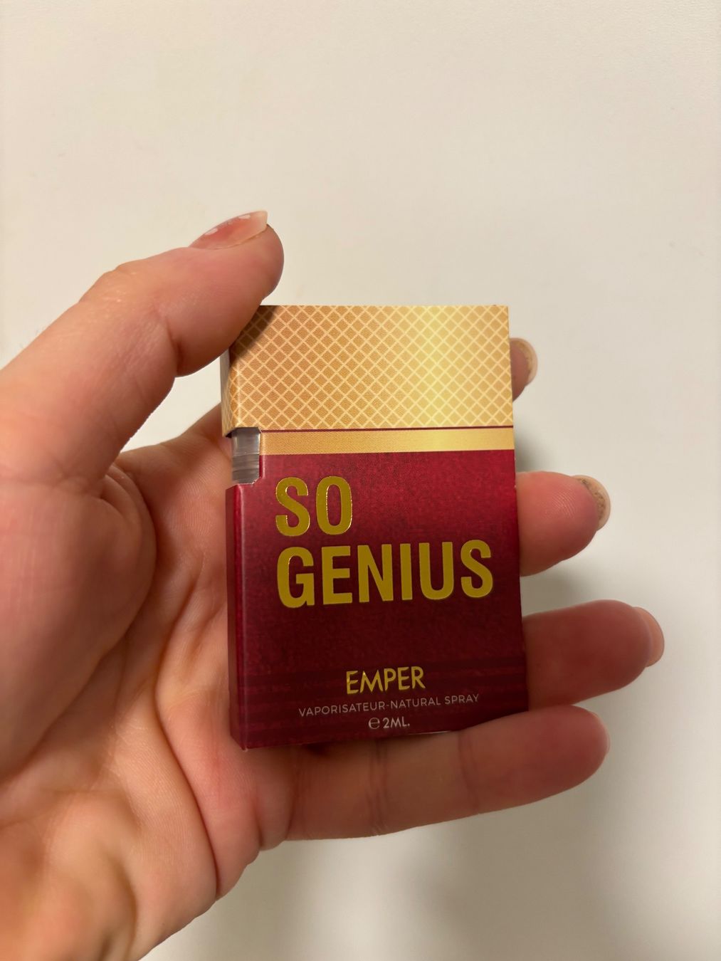 EMPER GENIUS EDP 2ml. Sample. (SO SCANDAL JPG Dupe) (Neu und ...