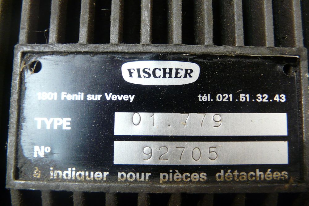 Hochdruckpumpe Fischer mit Elektromotor (Gebraucht) in Dachsen für CHF ...