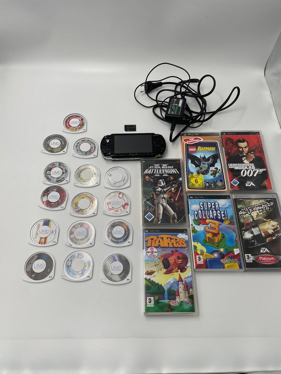 Sony PSP Set mit Vielen Games (Gebraucht) in für CHF 47 – mit Lieferung ...