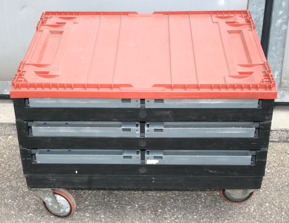 UTZ Klappbox Set mit Transportroller (3x Klappbox & Deckel) (Gebraucht ...