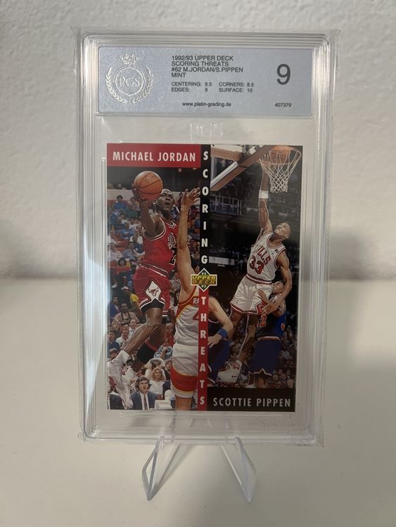 Michael Jordan/Scottie Pippen Karte - Upper Deck 93 #62! (Neu (gemäss ...