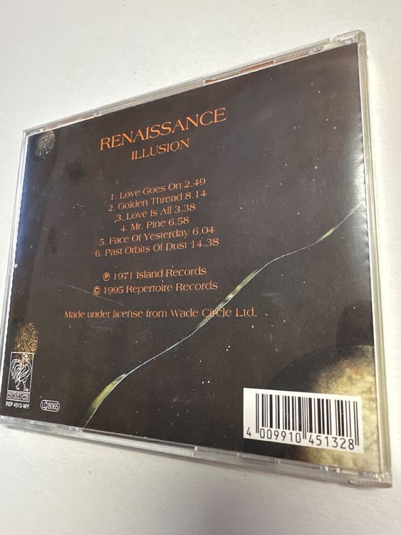 Renaissance (The Yardbirds) – Illusion (CD 1995) (Gebraucht) in Wabern für CHF 6.6 – mit ...