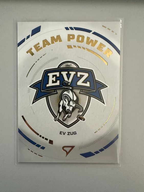 EV Zug Logo Team Power Sportzoo Series 2 (Neu (gemäss Beschreibung)) in Marsens für CHF 1 – mit ...