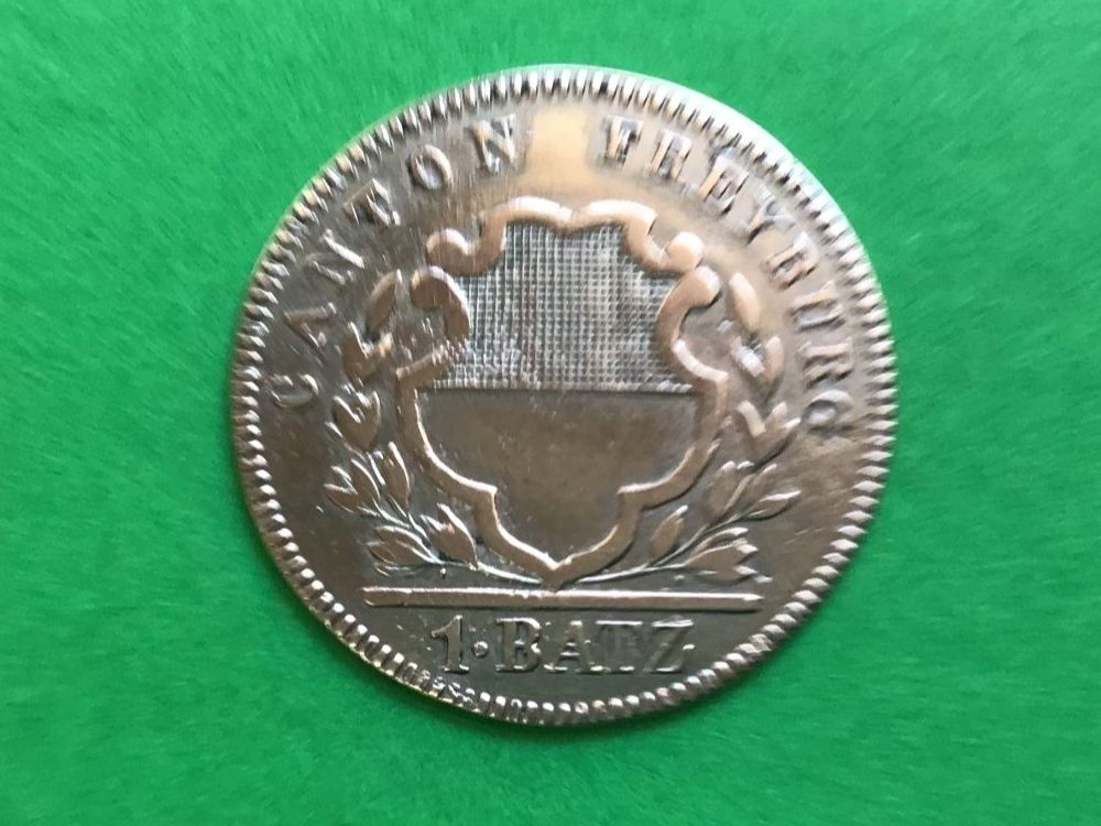 Fribourg 1 batz 1830 - RARE! (D'occasion) à St. Niklaus VS pour CHF 38 ...
