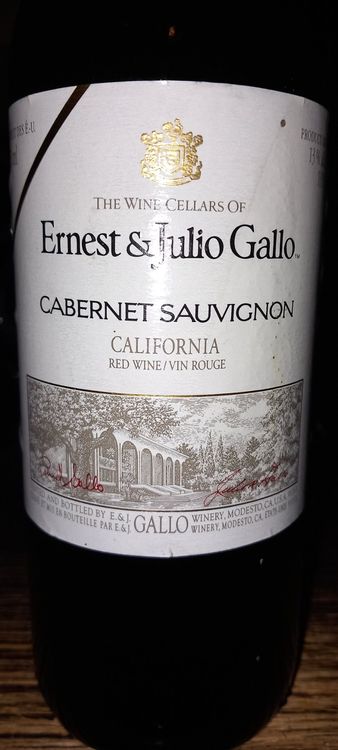 Ernest & julio gallo estate cabernet sauvignon (Nuovo (secondo la ...