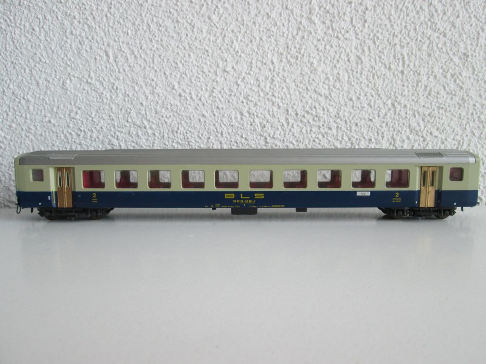 Roco 44321 H0 DC Personenwagen BLS Serie EW II 2. Klasse (Gebraucht) in ...