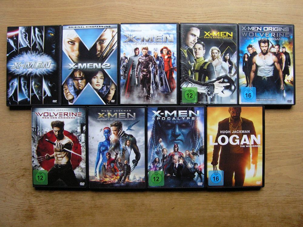 X-MEN / WOLVERINE DVD COLLECTION (Marvel) | Kaufen auf Ricardo