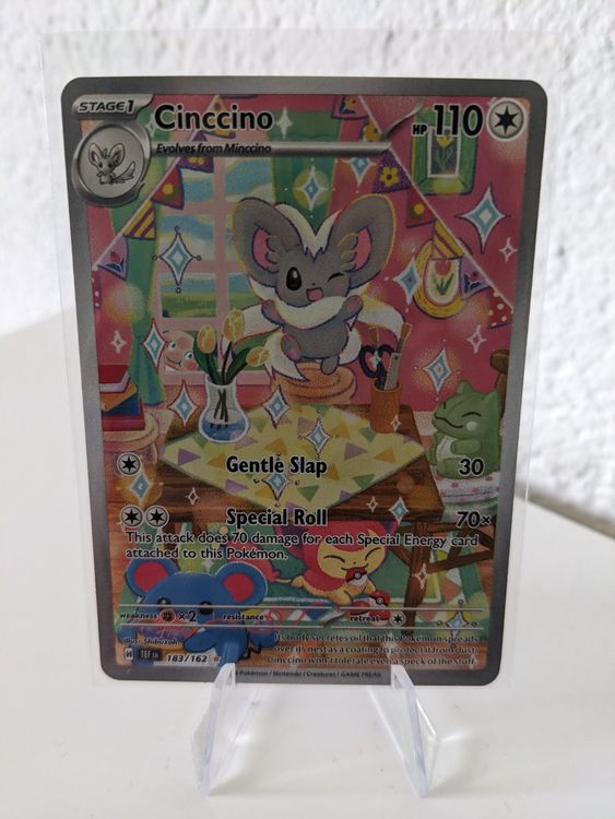 Pokemon Temporal Forces - Cinccino 183/162 ( EN ) ab 1Fr!! (Neu und originalverpackt) in Kappel ...