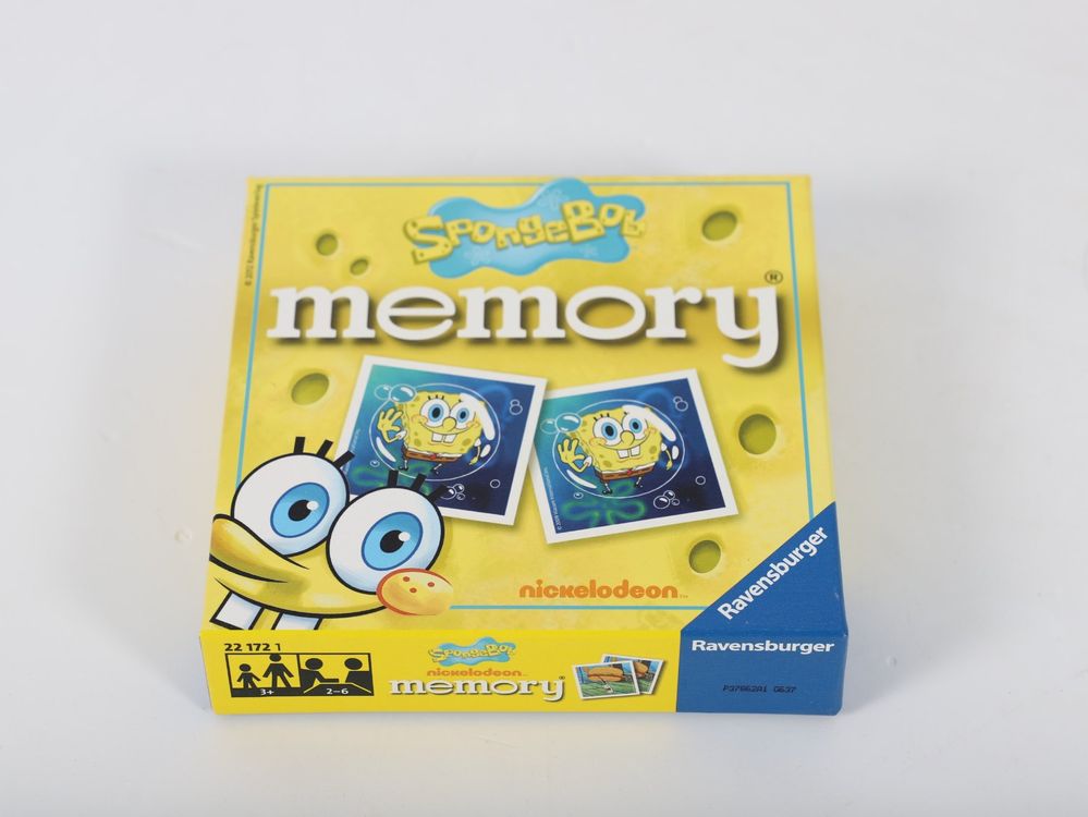 RAVENSBURGER Spongebob Memory | Kaufen auf Ricardo