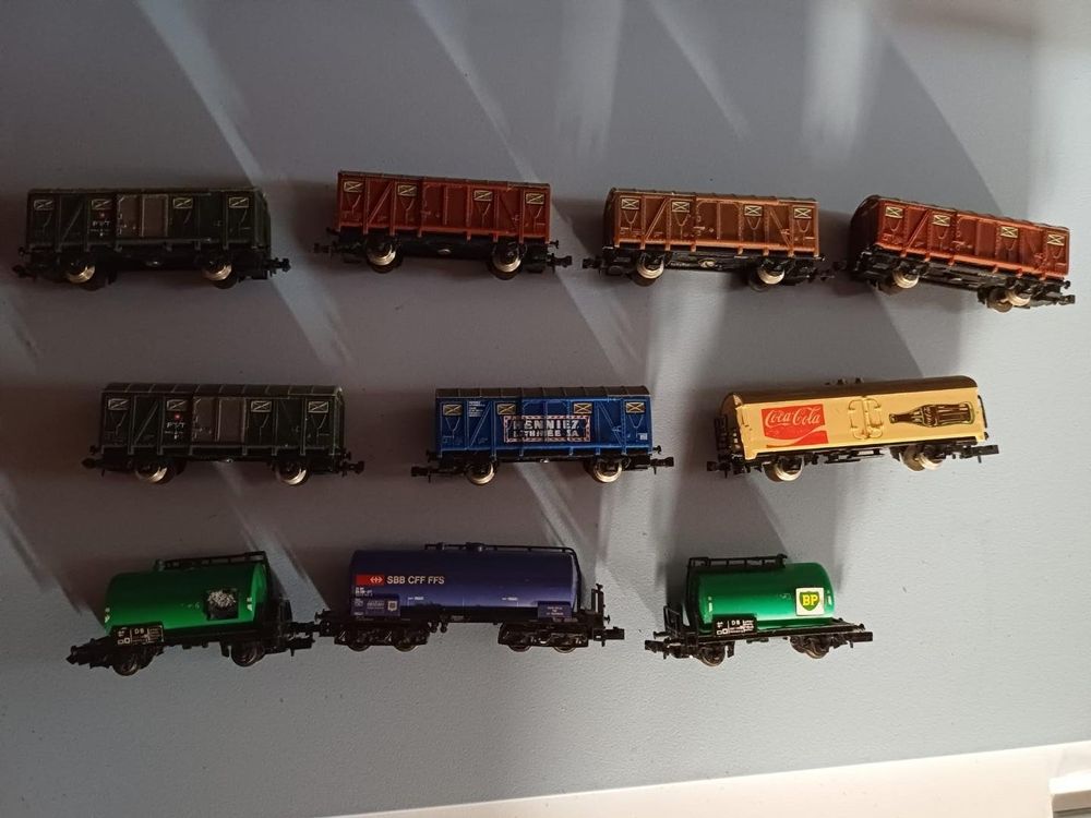 10 Wagons train N | Kaufen auf Ricardo