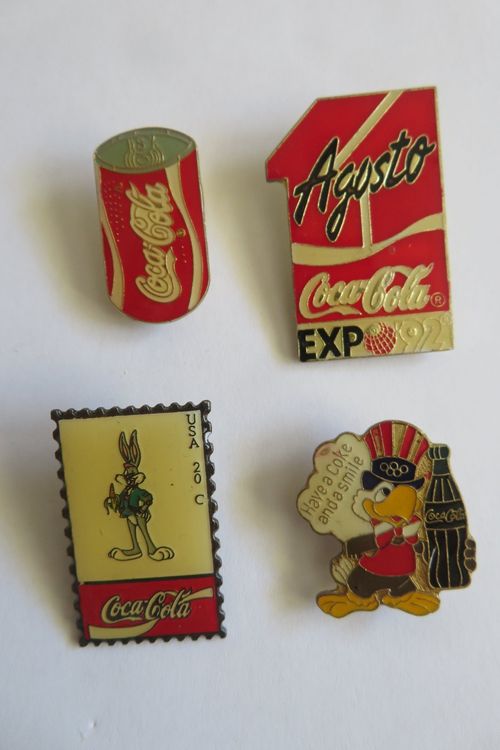 4 Pins Coca Cola | Kaufen auf Ricardo