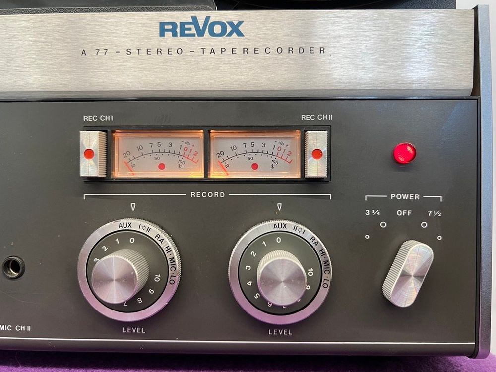 Revox A77 Mk IV 2 Spur (Gebraucht) in Bazenheid für CHF 250 – mit Lieferung auf Ricardo kaufen