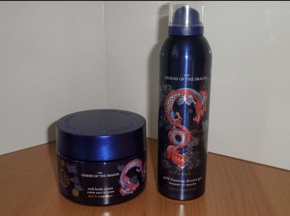 Rituals The Legend of the Dragon Set Body Cream Duschschaum (Neu und ...