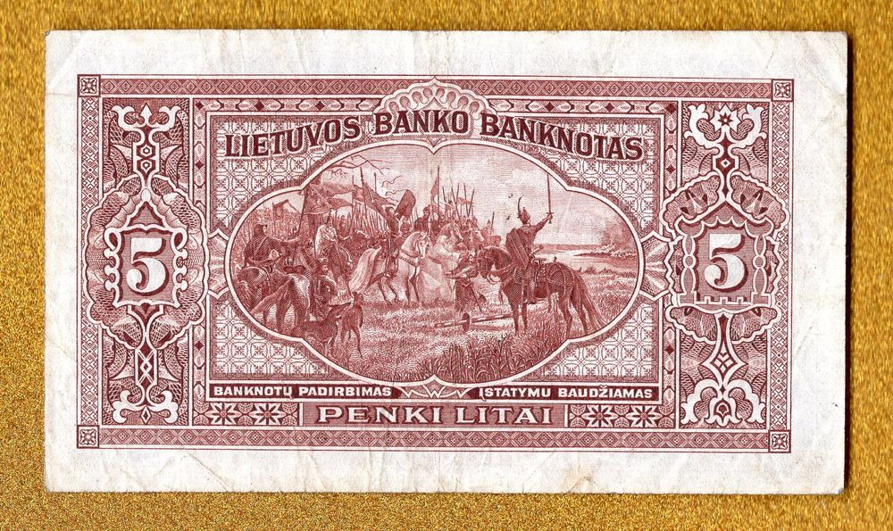 Litauen 5 litai 1929 selten (Gebraucht) in Leibstadt für CHF 153 – mit ...