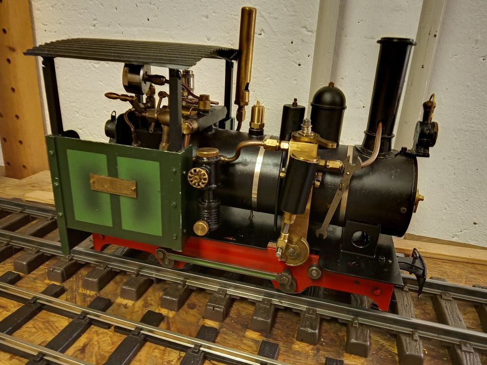 Gartenbahn Echtdampflokomotive KONRAD von REGNER | Kaufen auf Ricardo