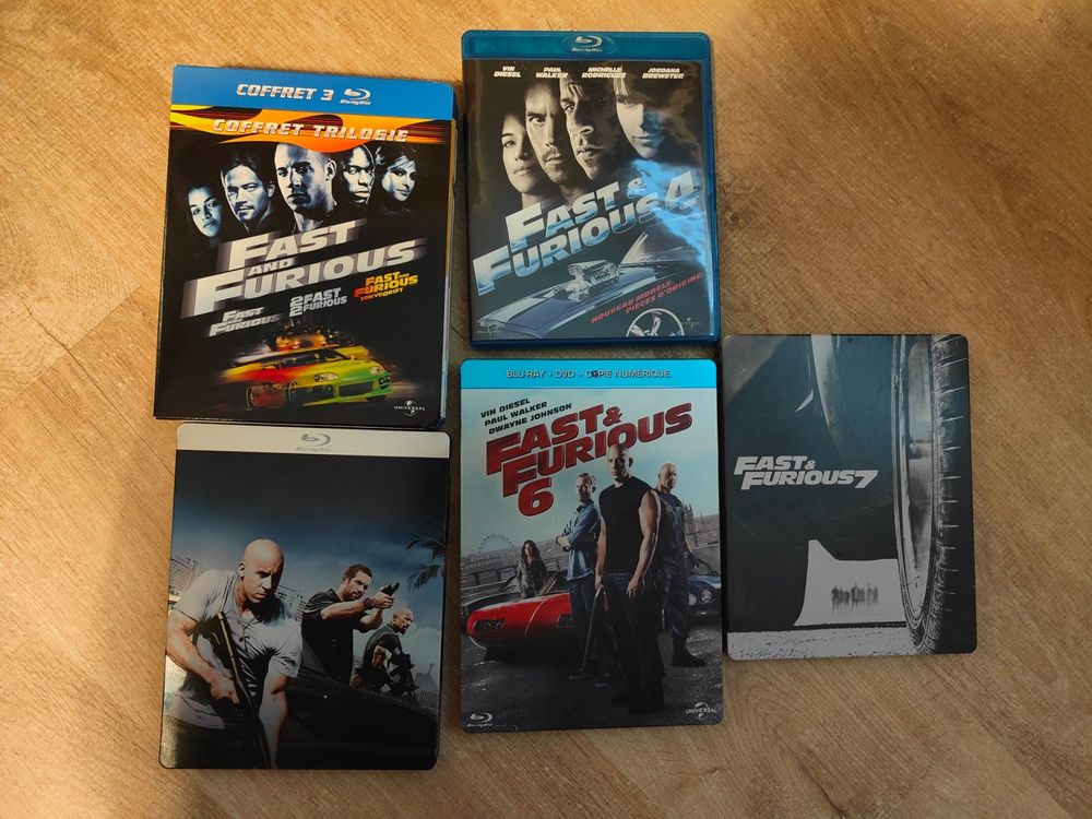 Fast & Furious 1 à 7 Blu-ray lots | Kaufen auf Ricardo
