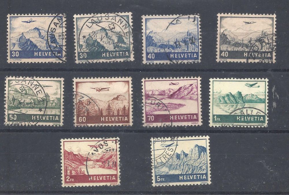 Flugpost Satz gest. 1941-48 | Kaufen auf Ricardo