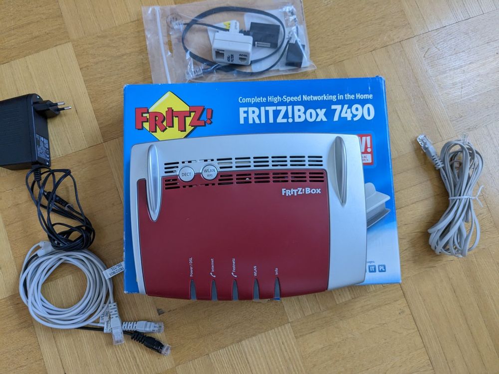 AVM Fritz!Box 7490 WLAN FON (Gebraucht) in Bern für CHF 30 – mit ...