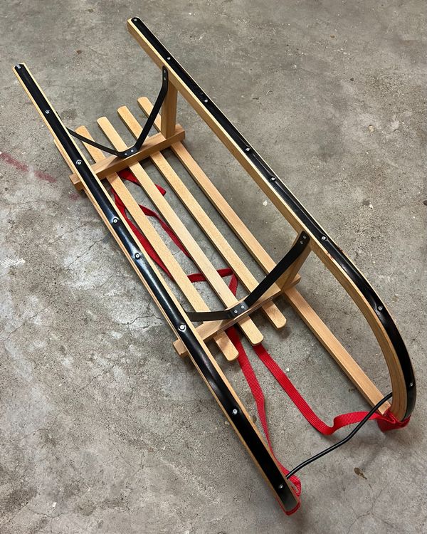 Holzschlitten - Davos 100 cm | Kaufen auf Ricardo